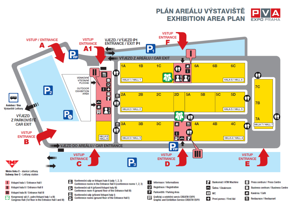 Výstaviště Letňany: Přehled PVA Expo Praha | Jupigo.com